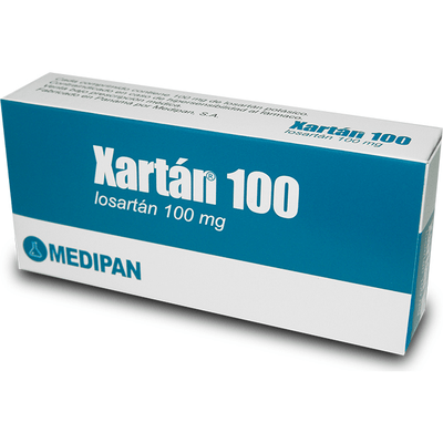Losartán 100Mg Xartan 1 Comprimido
