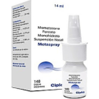 Metaspray Mometasona Furoato Monohidrato Suspension Nasal Cipio 140 ...
