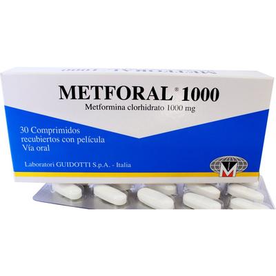 Metforal 1000Mg X 30 Comprimidos