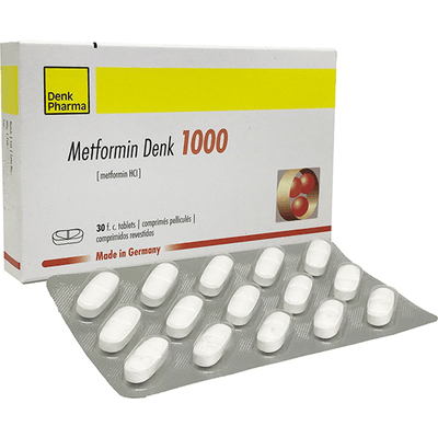 Metformina Denk 1000Mg Comprimidos Denk Pharma 30 Un