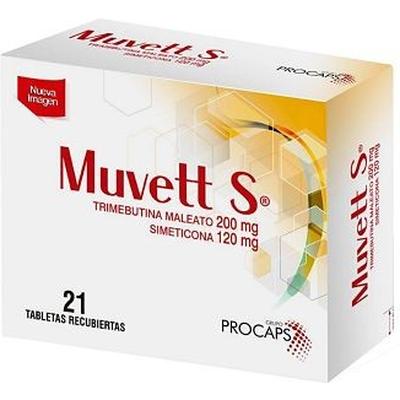 Muvett S 200Mg120Mg 21 Unidades