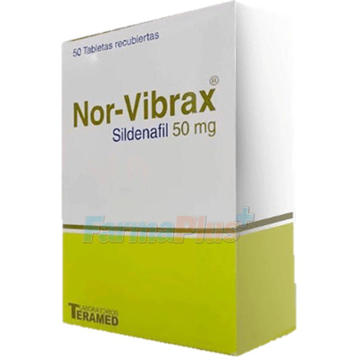 Nor Vibrax Teramed Tab X 50Mg 50 Tabletas Recubiertas