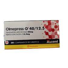 Olmepress Plus 40Mg125Mg X 28 Comprimidos