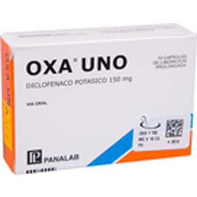 Oxa Uno 50 Mg. Panalab 100 Unidades