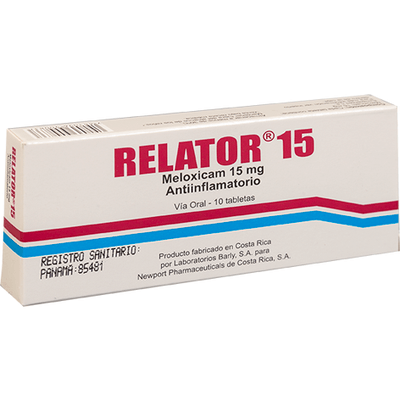 Relator 15 Capsulas 15 Mg