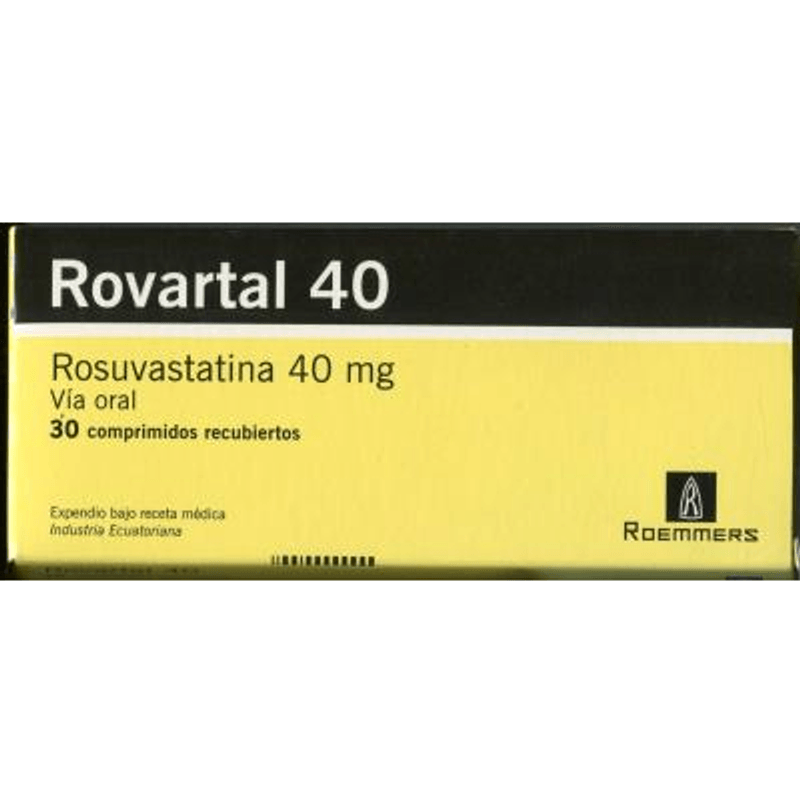 Rovartal 40 Mg X 30 Comprimidos