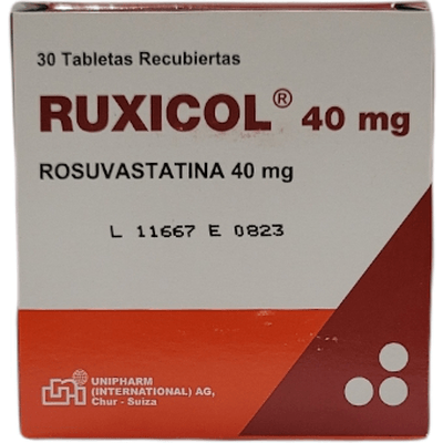 Ruxicol 40 Mg 30 Tabletas