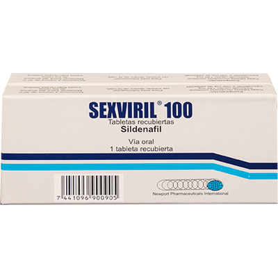 Sexviril 100 Mg (Sildenafil) X 1 Tableta