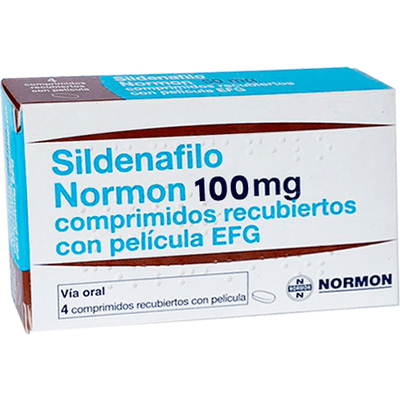 Sildenafilo 100 Mg X 4 Comprimidos