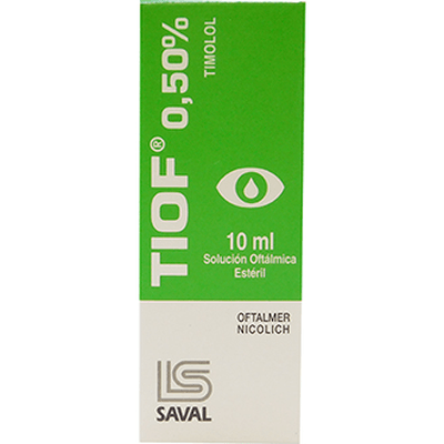Solucion Oftalmica Tiof 05 Saval 10 Ml