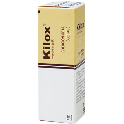 Solucion Oral Gotas Kilox 0.6 (Ivermectina) 5 Ml