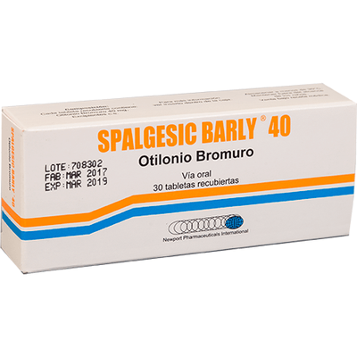 Spalgesic Tabletas 40 Mg