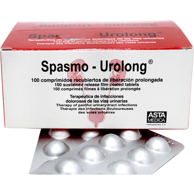 Spasmo Urolong 75Mg Asta Medica 100 Unidades
