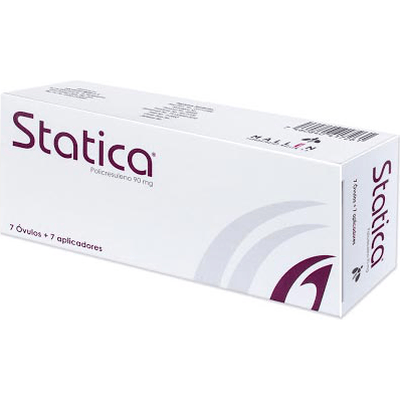Statica 90Mg X 7 Ovulos Con Aplicadores