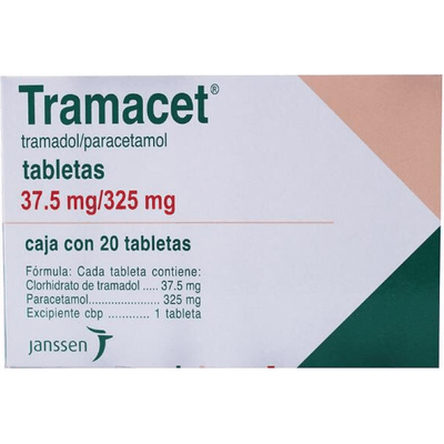 Tramacet 375Mg325Mg Tabletas 20 Unidades