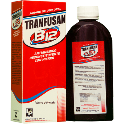 Tranfusan B12 Jarabe De Uso Oral 240 Ml