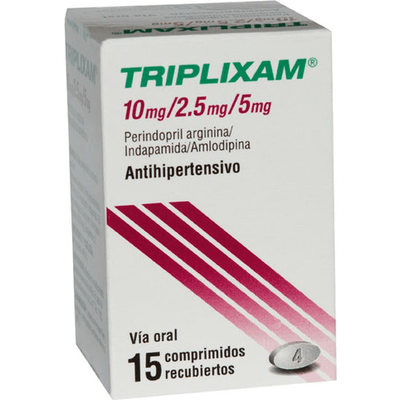 Triplixam 10 Mg2.5 Mg5 Mg Frasco 30 Comprimidos