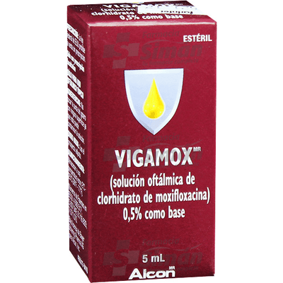 Vigamoxoftalmica X 5 Ml