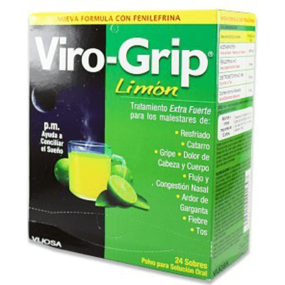 Viro-Grip Limon Pm 6 Sobres