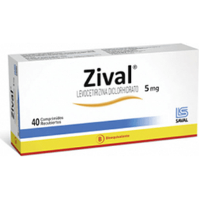 Zival 5 Mg X 40 Comprimidos Recubiertos