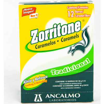 Zorritone Caramelos Barra