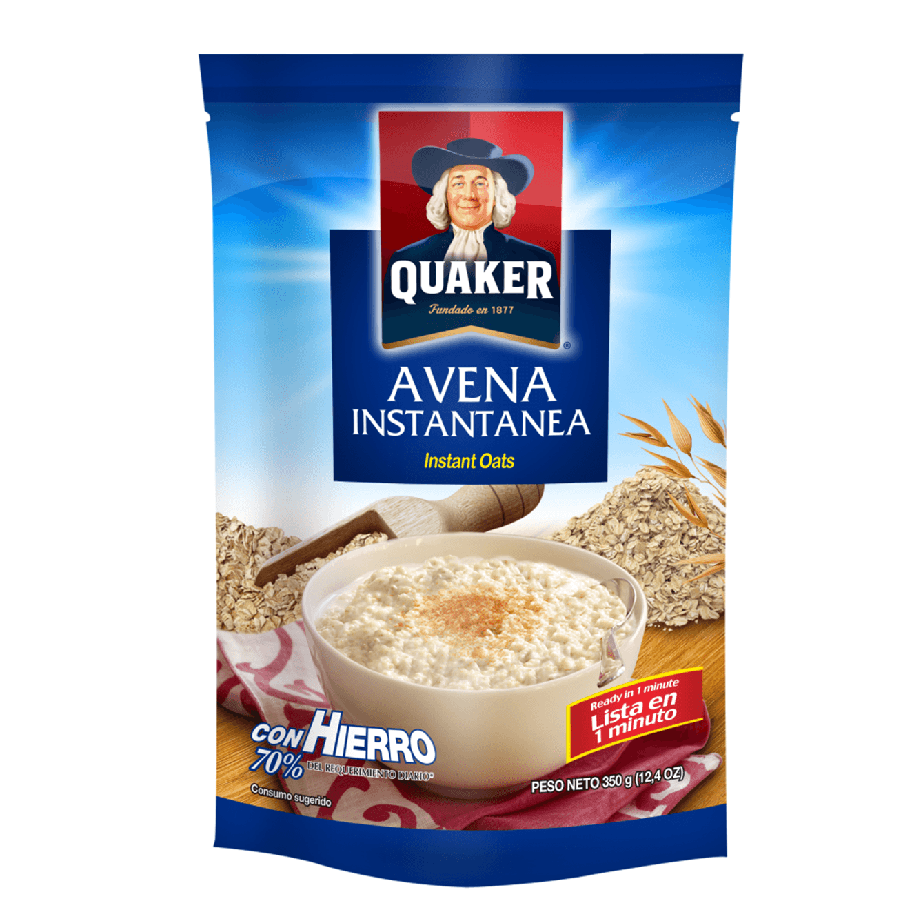 Avena Quaker Instantanea 330Gr