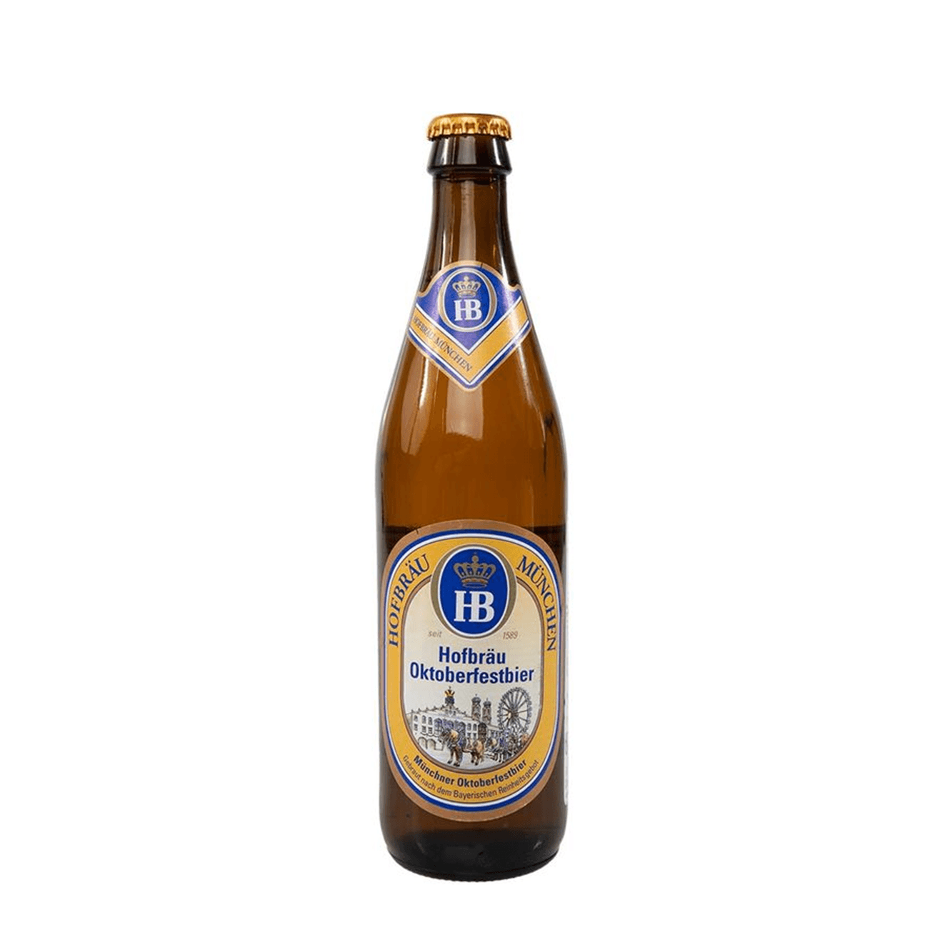 Cerveza Hofbrau Munich Origin Botella De 330 Ml