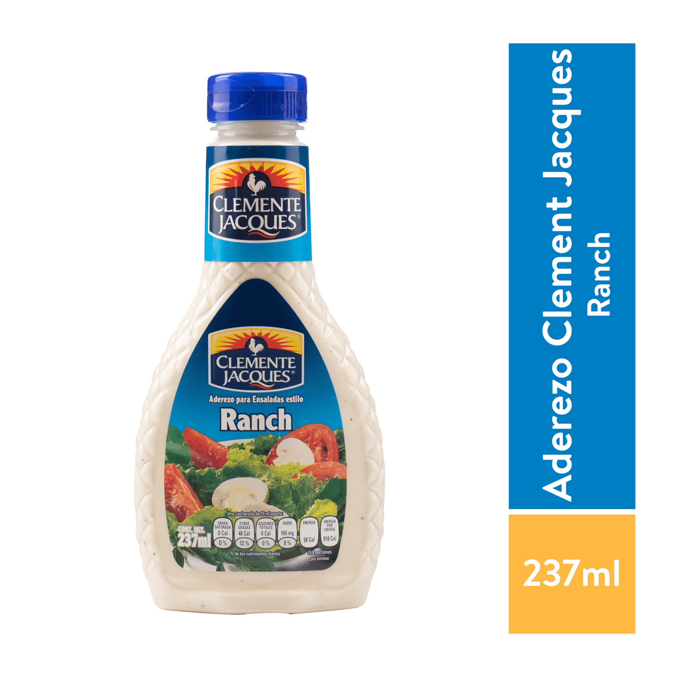 Aderezo CLEMENTE JACQUES Ranch 237Ml