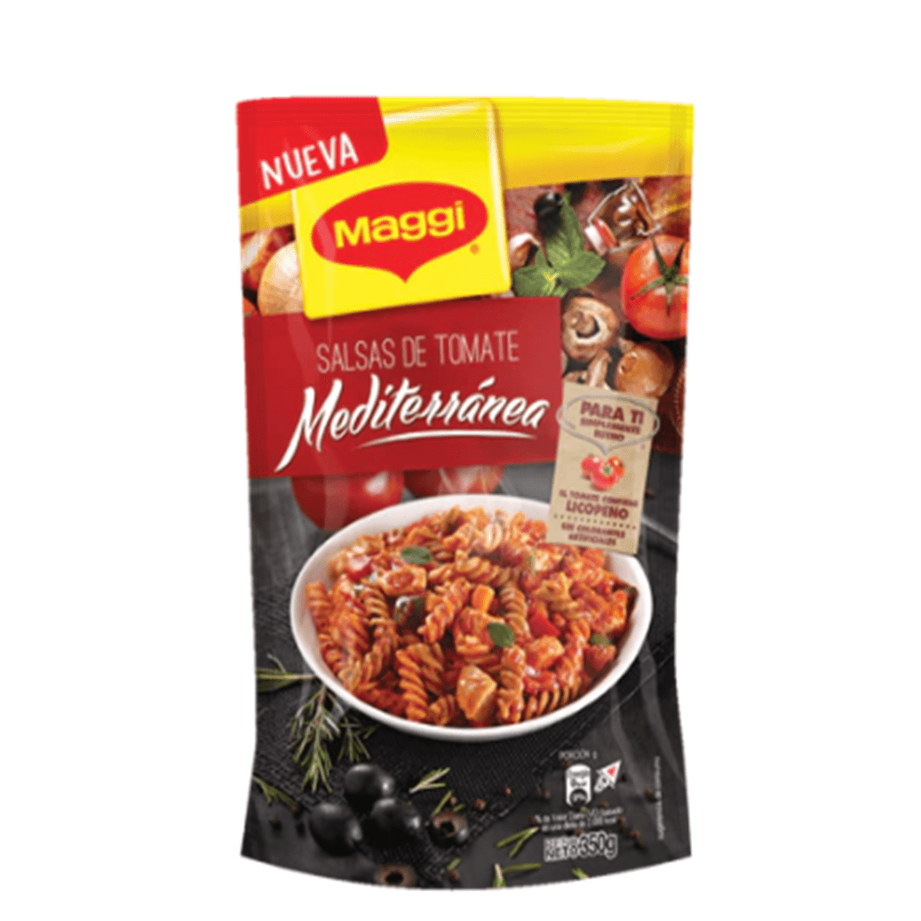 salsa Maggi de Tomate Mediterranea 350 Gr