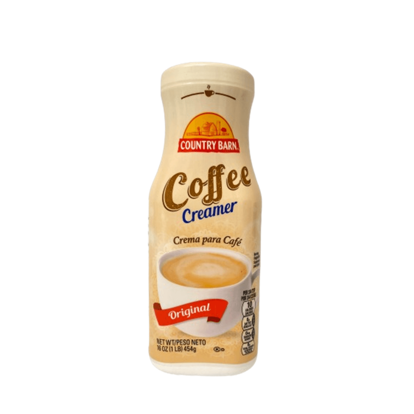 crema Country Barn para el cafe 11Oz
