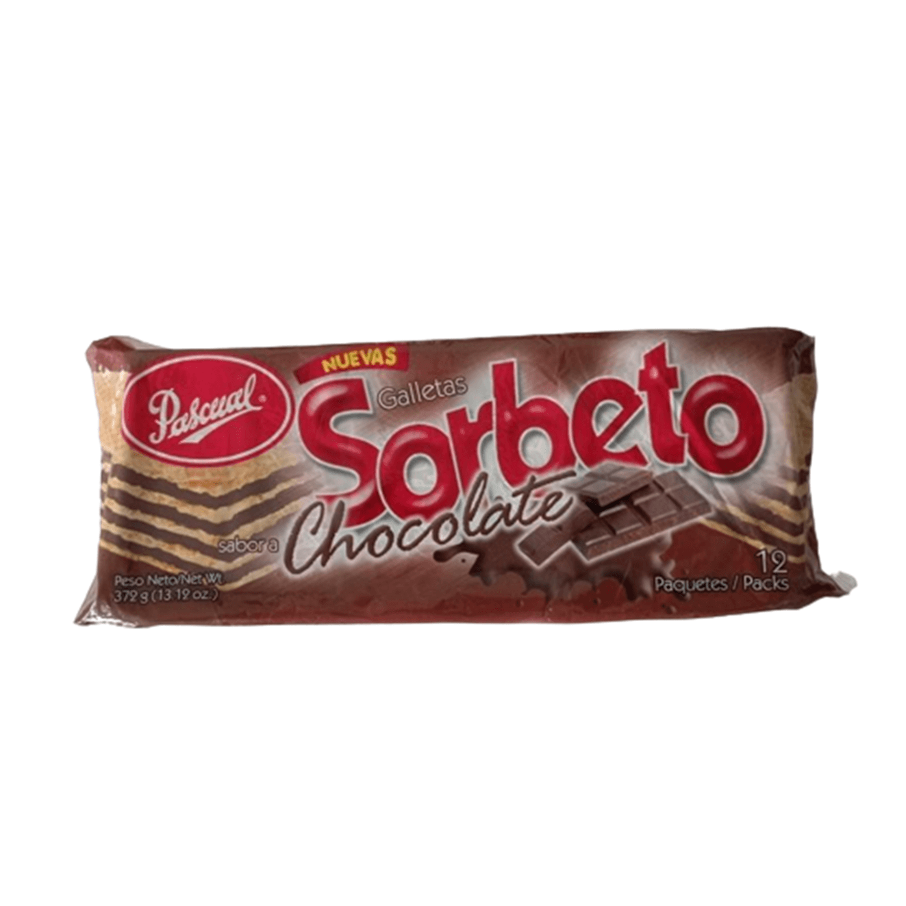 Galleta Pascual Sorbeto Chocolate 372G