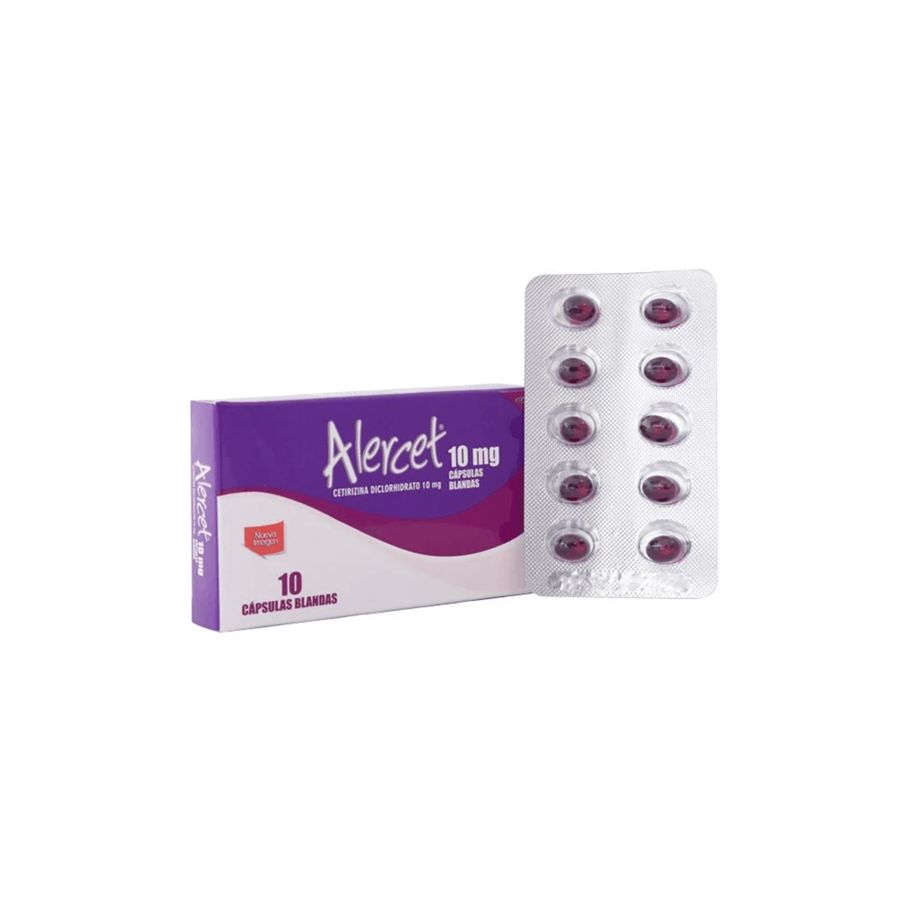 Alercet 10Mg X 100 Capsulas Blandas