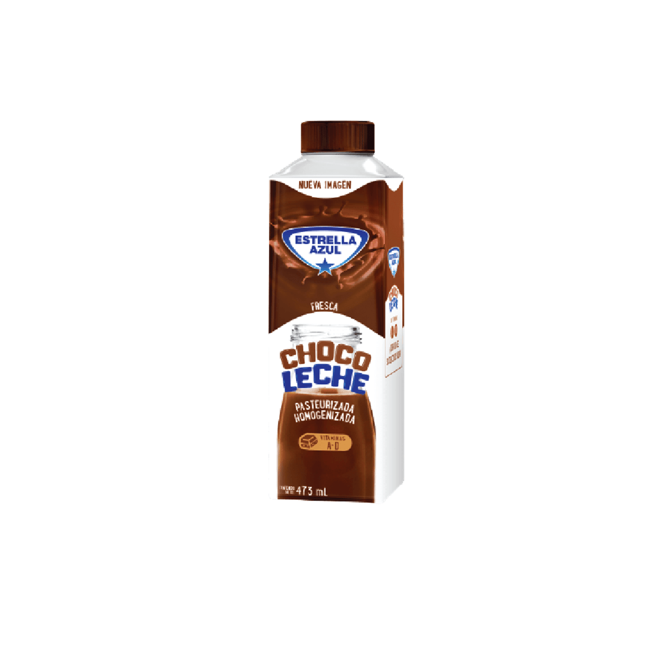 leche estrella azul de Chocolate 473 Ml