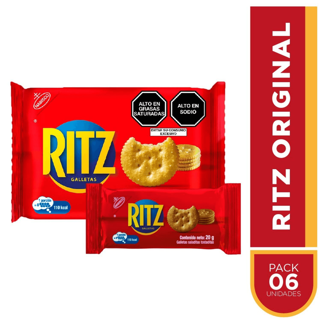 Galleta Ritz Plain 20 Gr