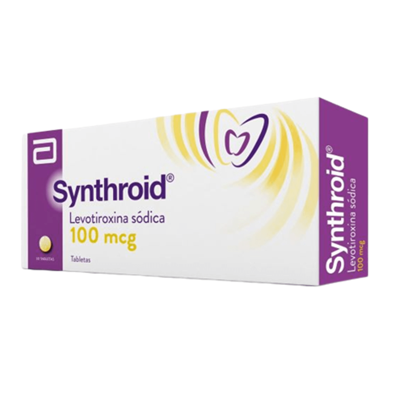 Synthroid Abbott Via Oral Por Unidad 100 Mcg