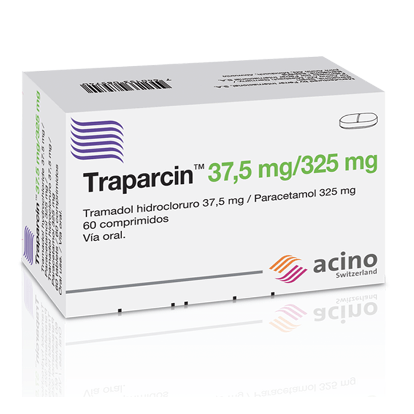 Traparcin Acino Via Oral Por Unidad 325 Mcg