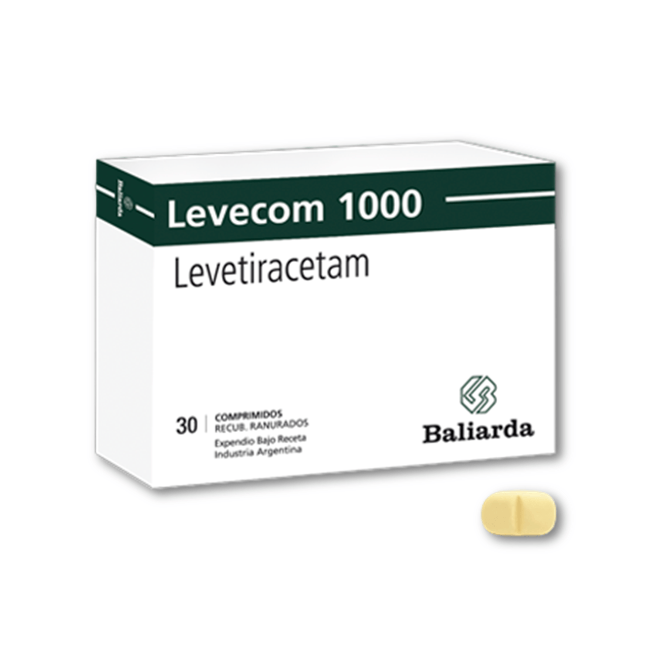 Levecom Baliarda Via Oral Por Unidad 1000 Mg
