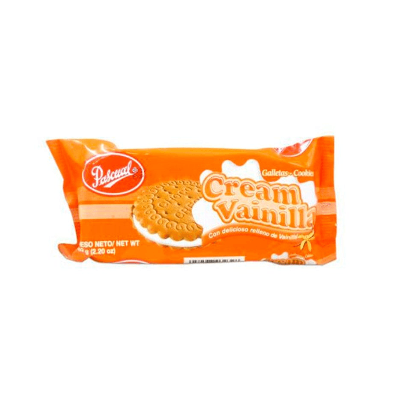 Galleta Pascual Choco Cream Vainilla