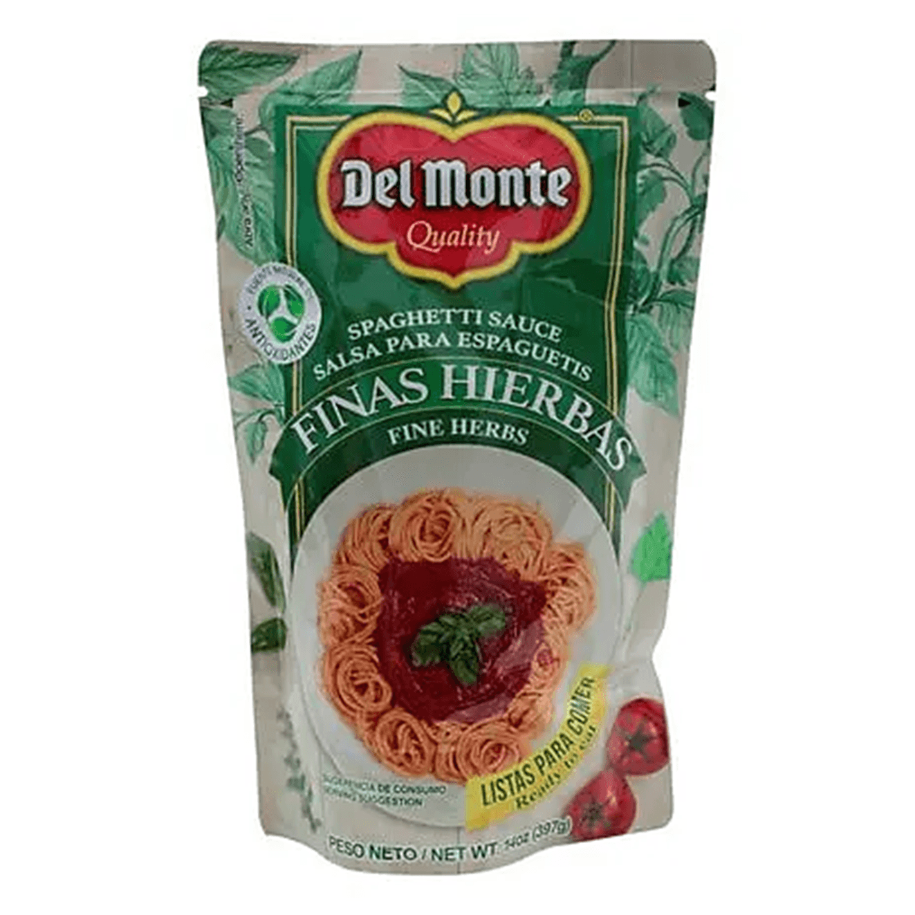 Salsa De Tomate Del Monte 425 gr Finas Hierbas