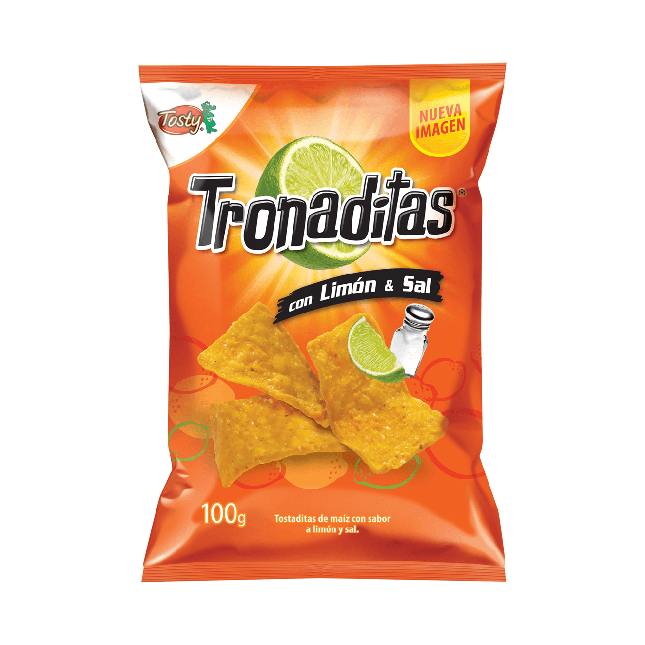 Tronaditas Tosty Medianos Con Limon Y Sal 100 G