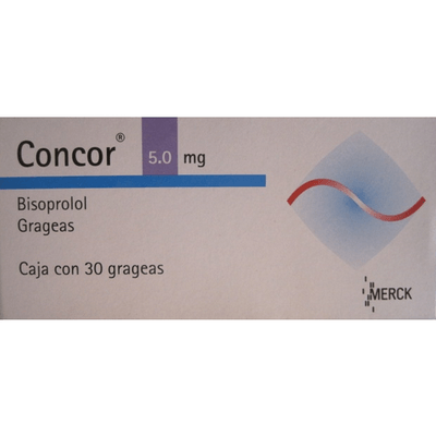 Concor 5 Mg X 30 Tab Merck
