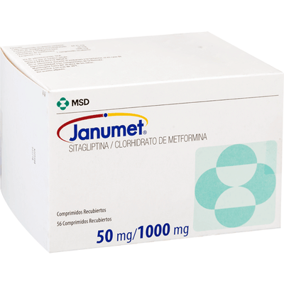 Janumet MSD 50/1000MG 56 COMP
