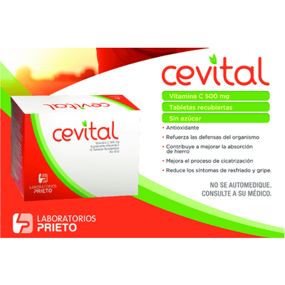 Cevital (Vitamina C) 500Mg Caja X Un