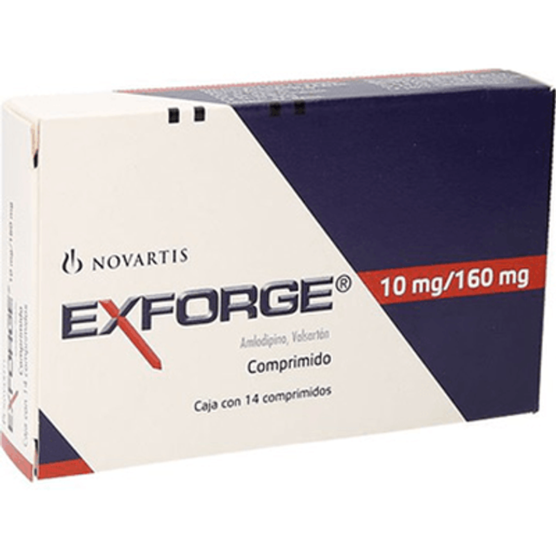 Novartis Exforge 160 Mg / 10 Mg X Un
