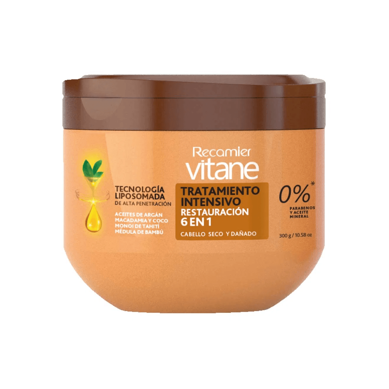 Vitane Tratamiento Intensivo Recamier Restauración 6 En 1 300 G