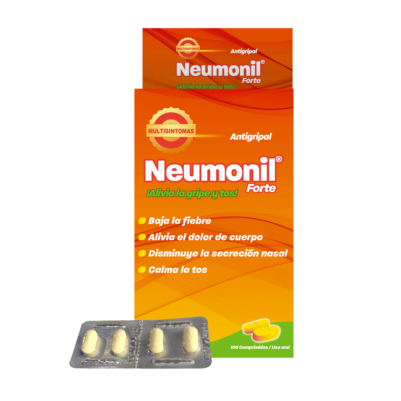 Neumonil Forte 100 Comprimidos