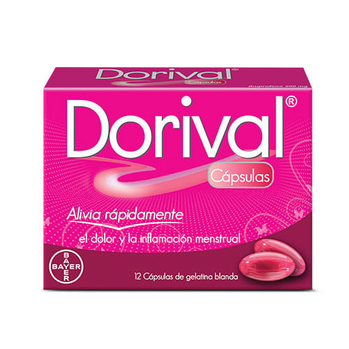 Dorival Liqui Gels Bayer 12 Capsulas Blandas