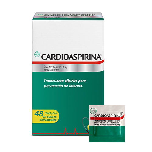 Cardioaspirina Bayer Via Oral Por Unidad 81 Mg