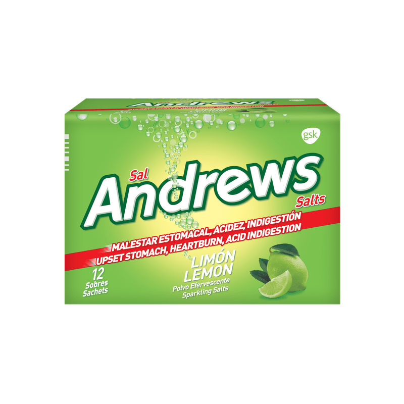 Sal Andrews Gsk Limón Cajita X 12 Sobres