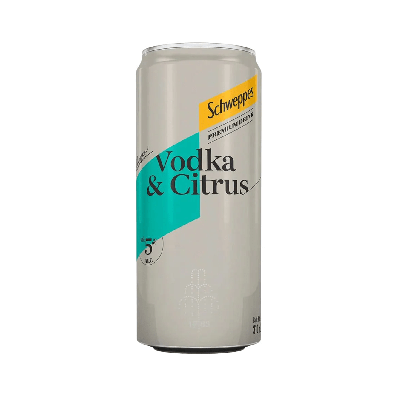 Vodka Citrus Sleek Schweppes En Lata 310 ML